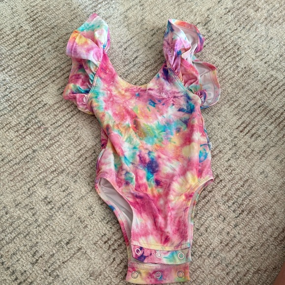 Posh Peanut | Swim | Posh Peanut Ruffled Cap Sleeve One Piece Swimsuit ...